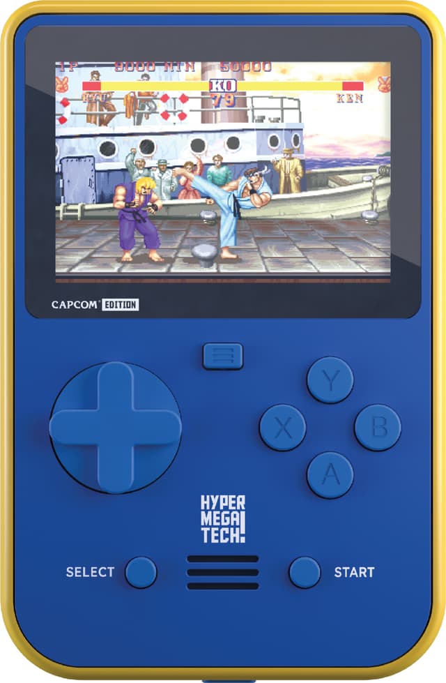 HyperMegaTech Capcom Super Pocket bärbar spelkonsol - Elgiganten - Elgiganten
