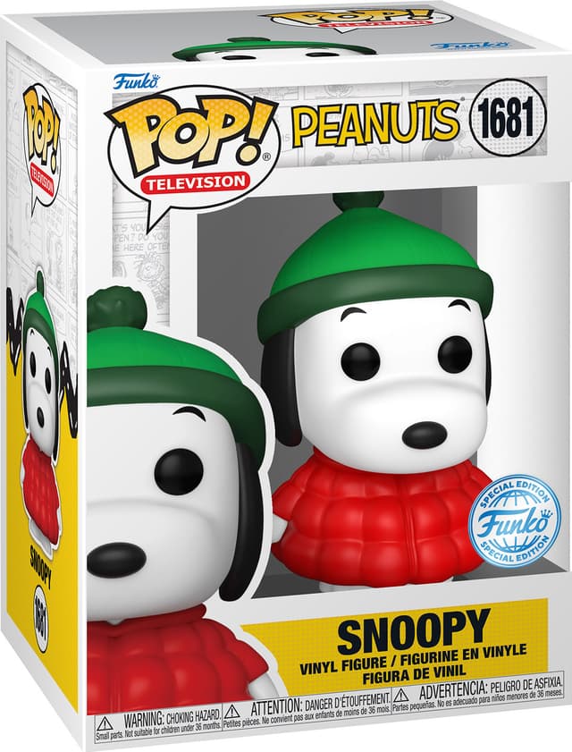 Funko POP Peanuts m/Chase actionfigur (Snoopy) - Elkjøp