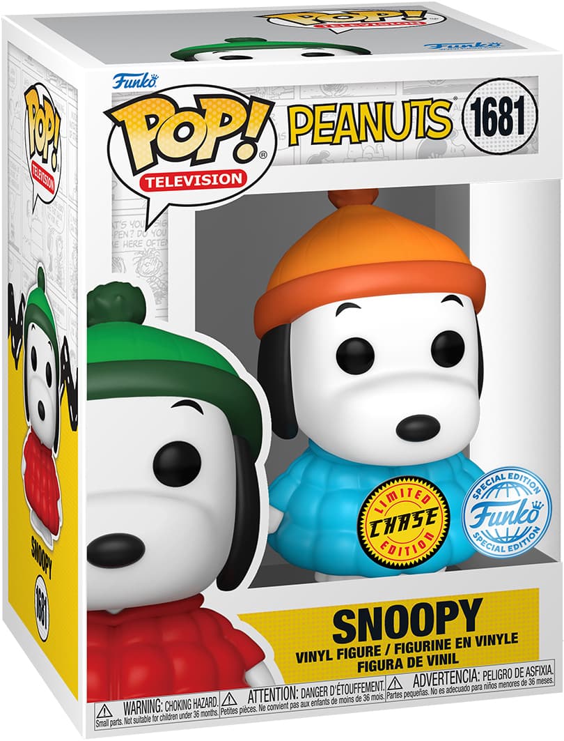 Funko POP Peanuts m/Chase actionfigur (Snoopy) - Elkjøp