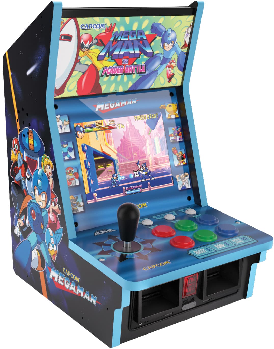 Evercade Arcade Alpha Mega Man Edition arkadmaskin - Elgiganten - Elgiganten