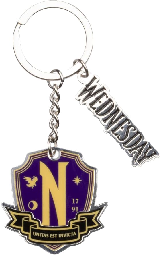 Konix Wednesday nøglering (Nevermore) | Elgiganten