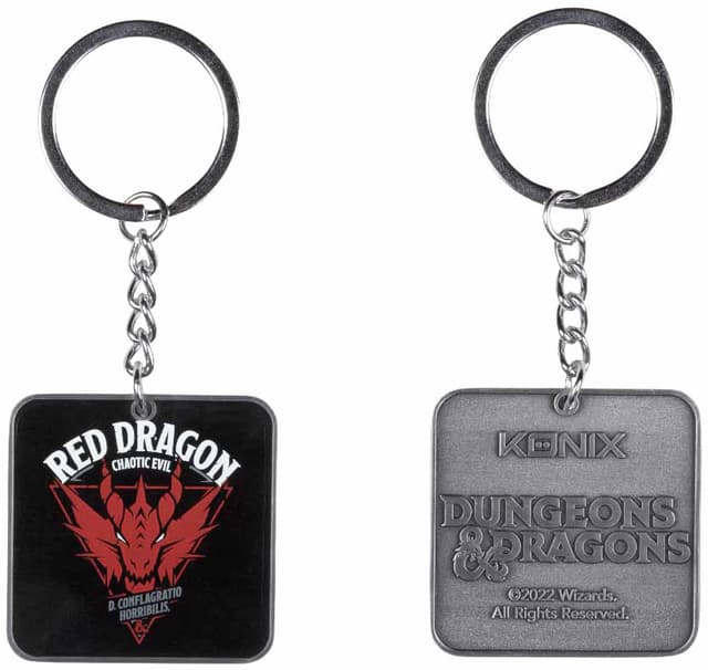 Konix Dungeons & Dragons nyckelkedja (Red Dragon) - Elgiganten