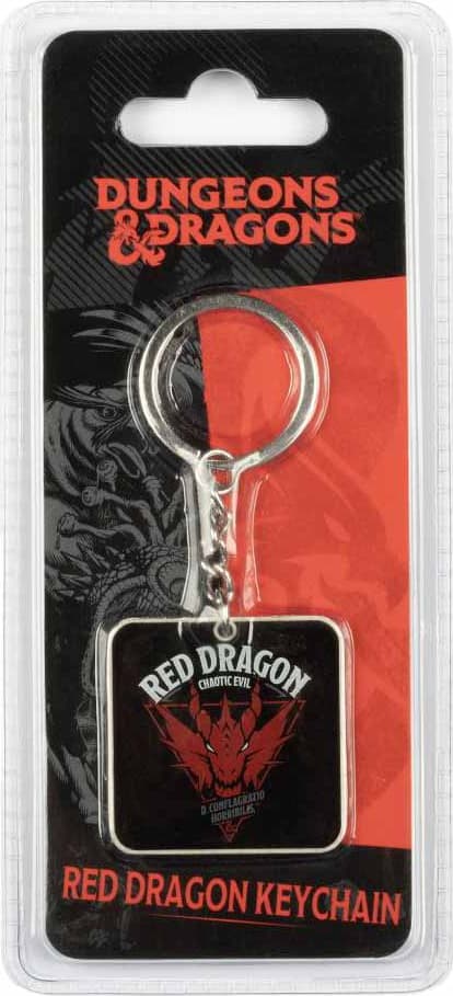 Konix Dungeons & Dragons nøkkelhank (Red Dragon) - Elkjøp