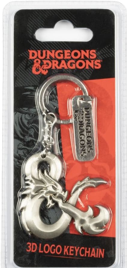 Konix Dungeons and Dragons nyckelkedja (3D-logga) - Elgiganten - Elgiganten