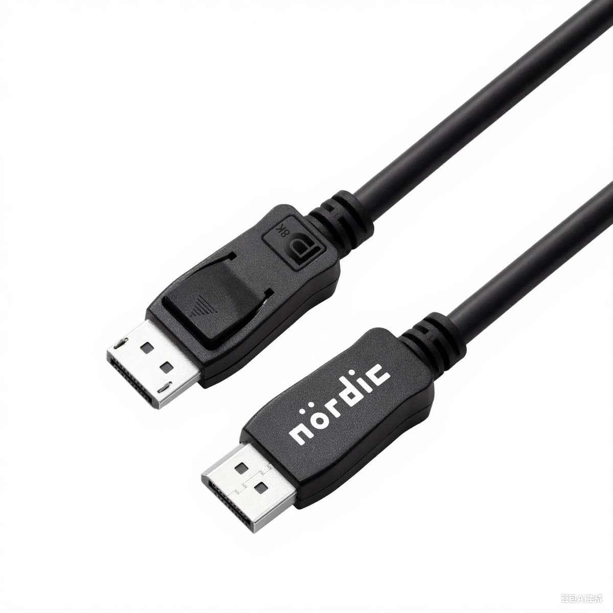 NÖRDIC CERTIFIED CABLES 2m Displayportkabel 1.4 UHD 8K60Hz 4K144Hz HBR3 ...