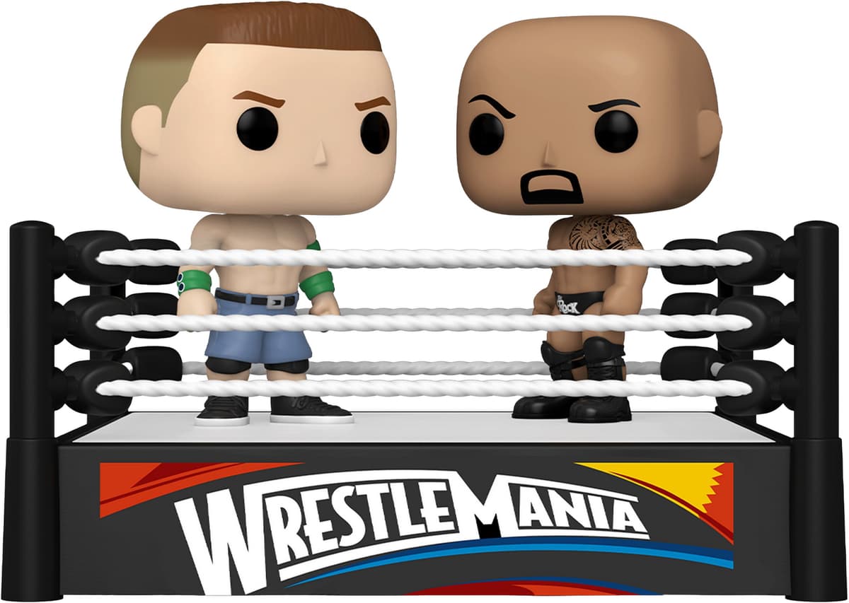 Funko WWE actionfigur set (John Cena And The Rock) - Elkjøp