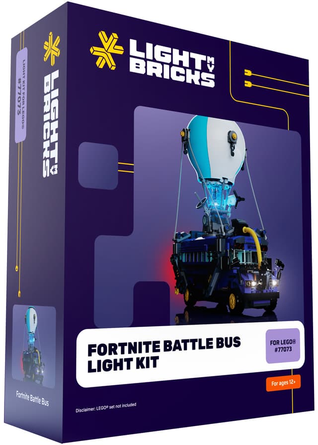 Light My Bricks™ Fortnite Battle Bus valosarja - Gigantti