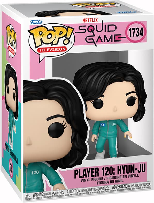 Funko POP Squid Game S3 actionfigur (Player 120: Hyun-Ji) - Elkjøp
