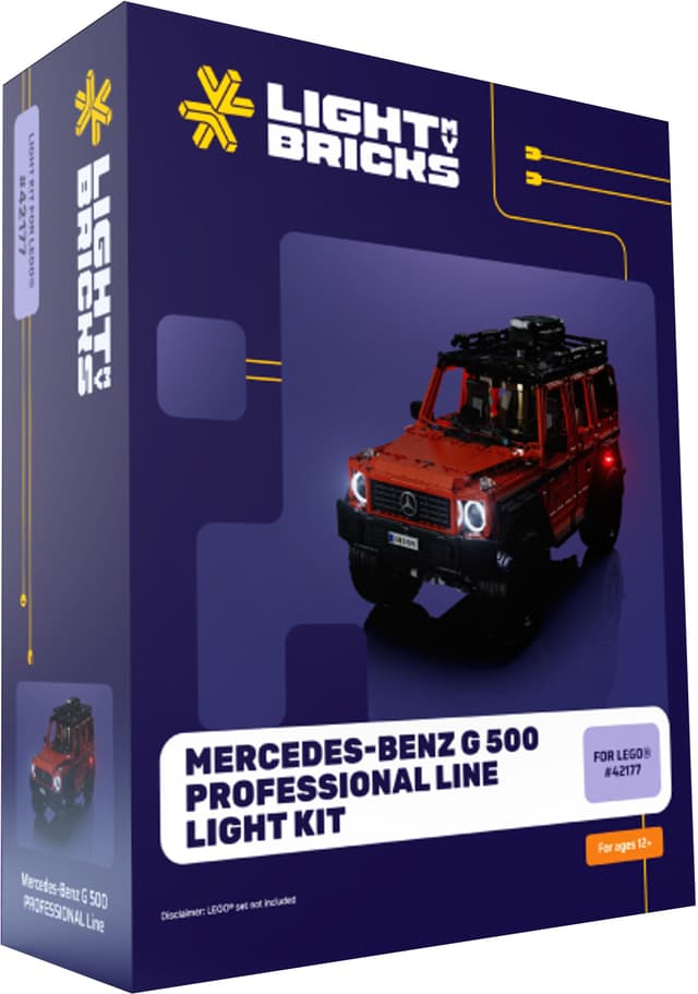 Light My Bricks™ Mercedes-Benz G 500 Pro valosarja - Gigantti verkkokauppa