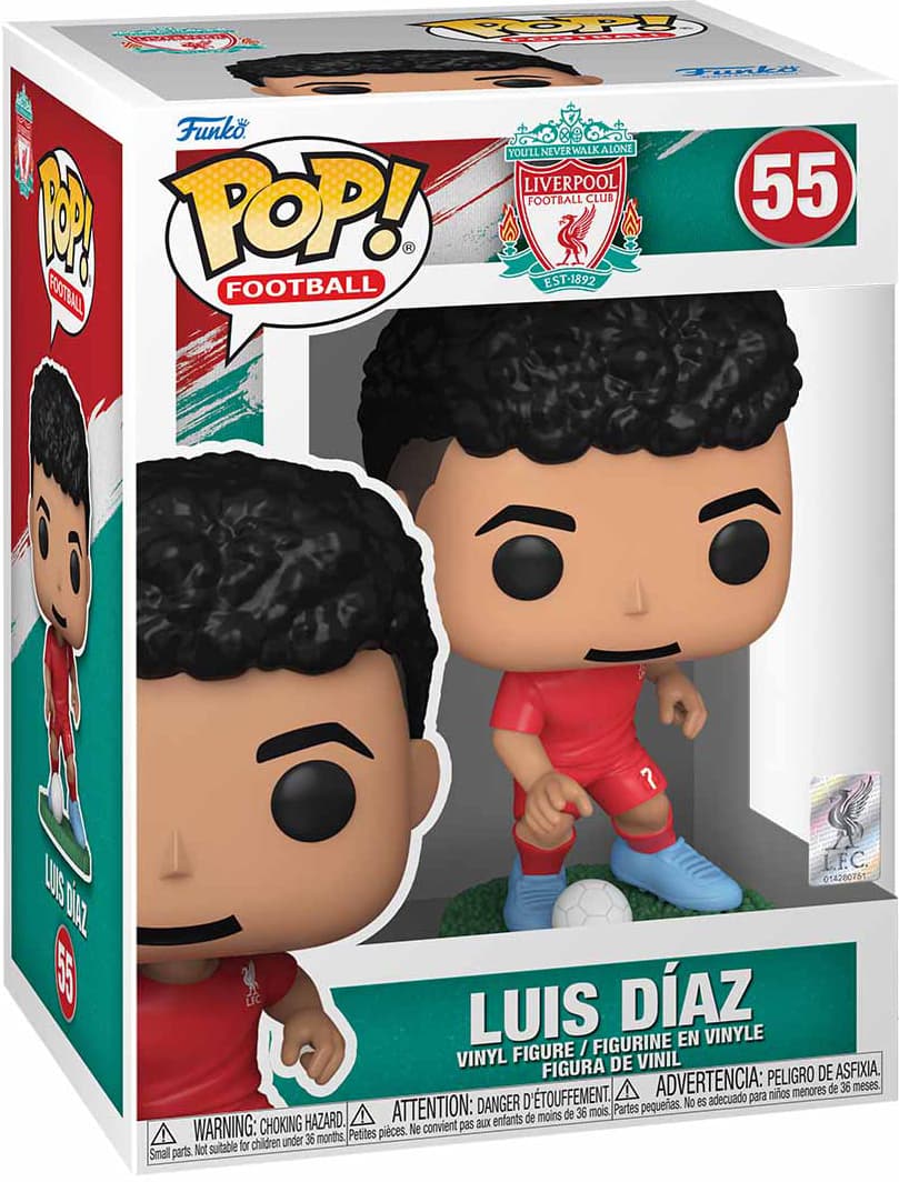 Funko Liverpool Football club actionfigure (Luis Diaz) - Elkjøp