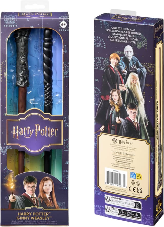 Noble Collection Harry Potter tryllestav (Harry og Ginny's stav) - Elkjøp