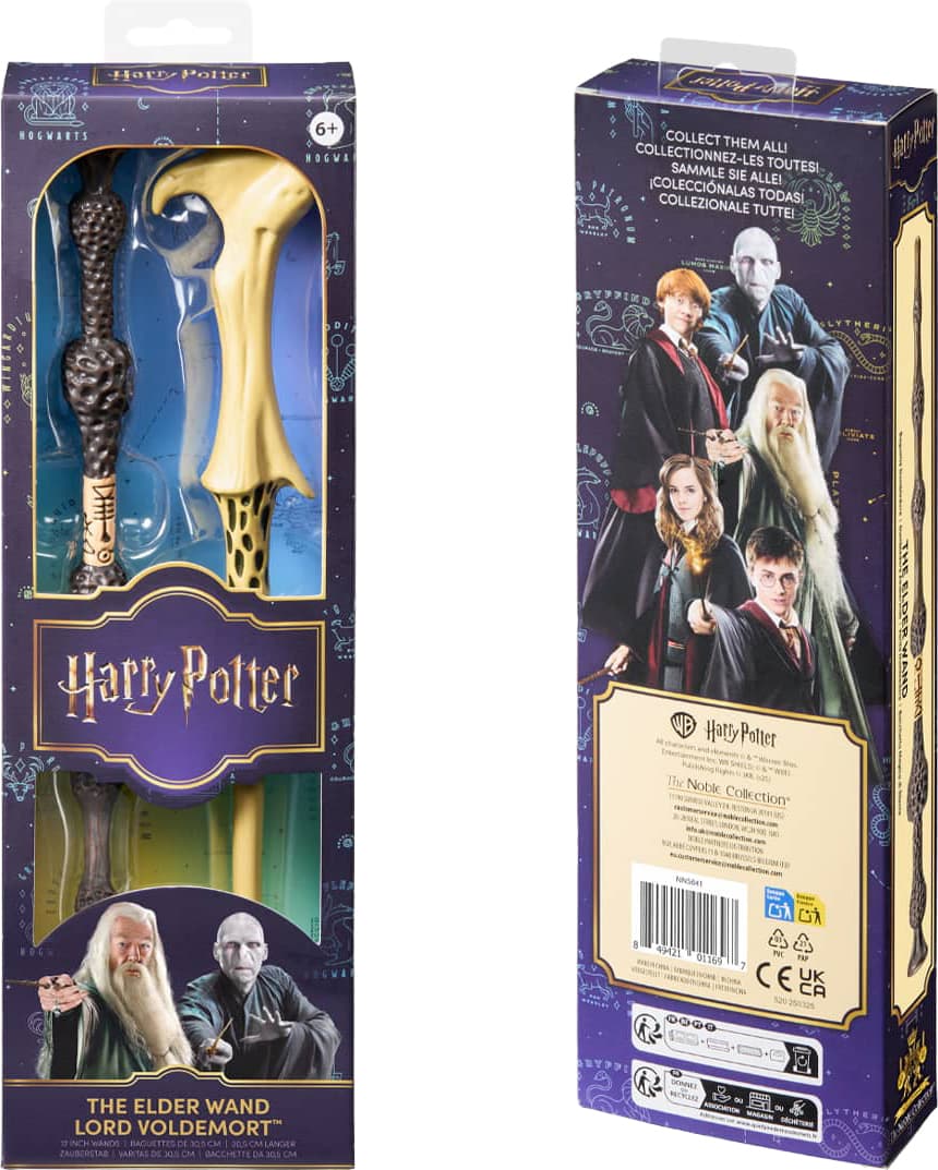 Noble Collection Harry Potter tryllestav (Elder og Voldemort) - Elkjøp ...