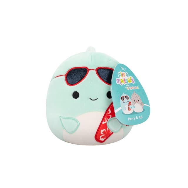 Squishmallows 13 cm - Flip A Mallows - Perry og Azi - Elkjøp