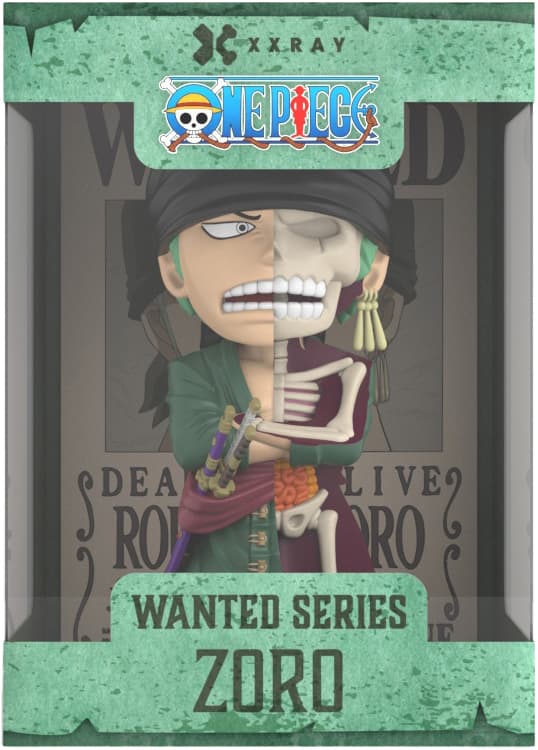 Mighty Jaxx XXRAY One Piece actionfigur (Wanted Series Zoro) - Elgiganten