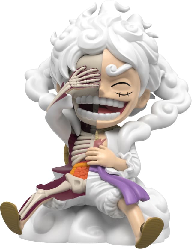 Mighty Jaxx XXRAY One Piece actionfigur (Wanted Series Luffy Gear 5 ...