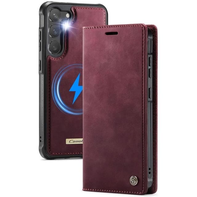 CaseMe mobilcover C49 2i1 Samsung Galaxy S23 Plus – Crimson red ...