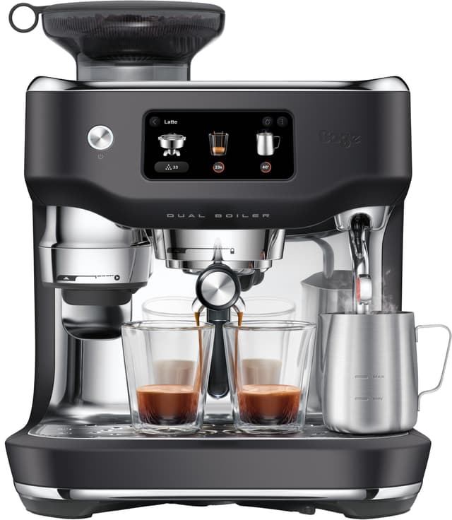 Sage Oracle Dual Boiler espressomaskine SES995BTR (sort) | Elgiganten