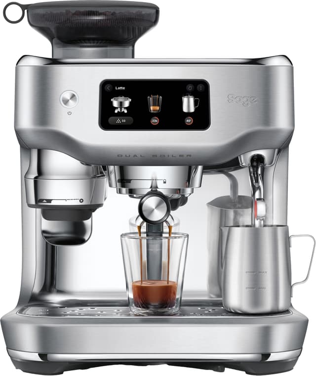 Sage Oracle Dual Boiler espressomaskine SES995BSS (sølv) | Elgiganten