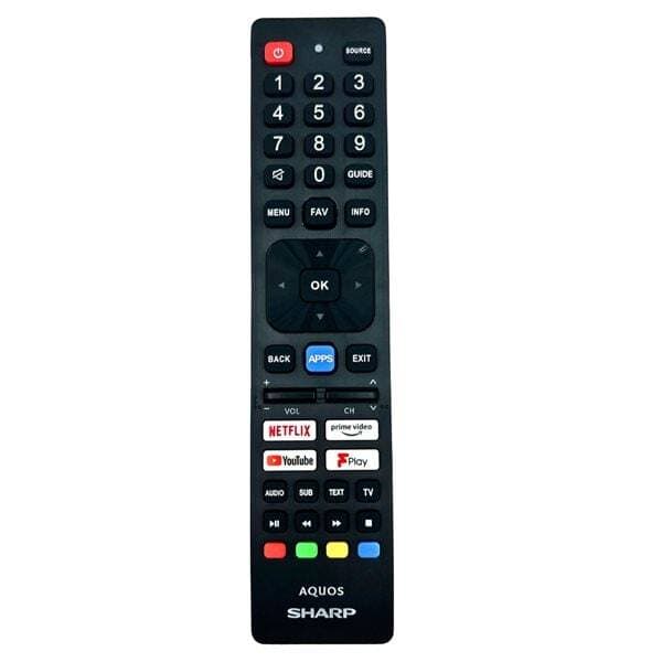 Sharp TV fjärrkontroll SHW/RMC/0140N – original - Elgiganten
