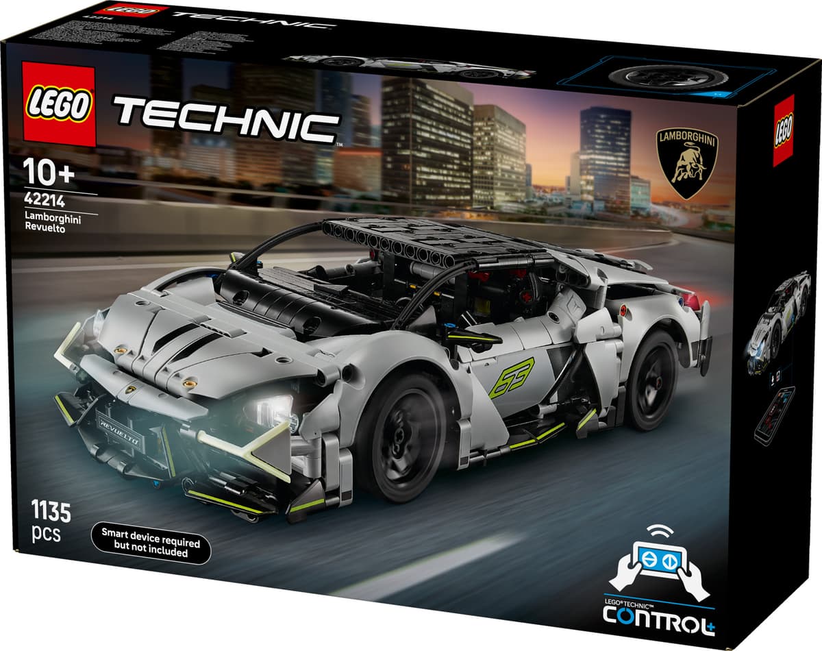 LEGO Technic Supersportsbilen Lamborghini Revuelto 42214 - Elkjøp | Elkjøp