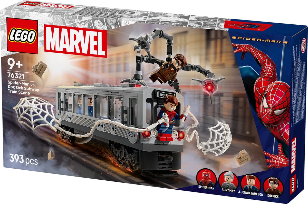 LEGO Marvel Spider-Man vastaan Doc Ock – Taistelu junassa 76321 - Gigantti verkkokauppa
