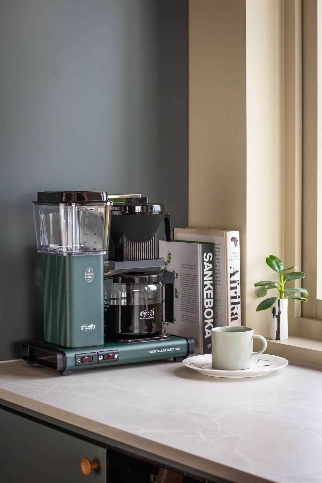 Moccamaster Optio kaffemaskine 53615 (forest green) | Elgiganten ...