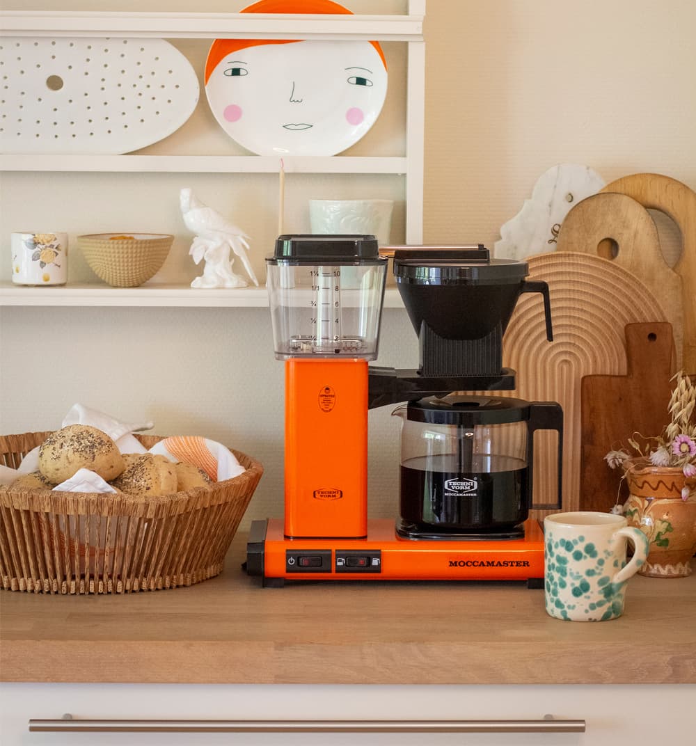 Moccamaster Optio kaffemaskine 53622 (orange) | Elgiganten | Elgiganten