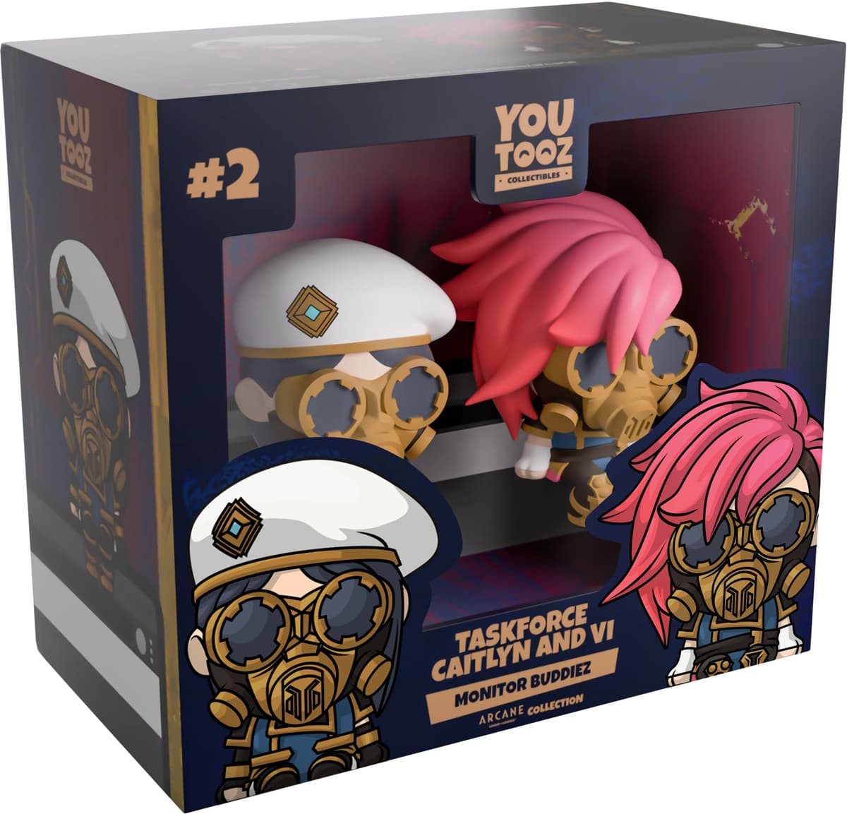 YouTooz Arcane Monitor Buddiez figuurisetti (Caitlyn & Vi) - Gigantti ...