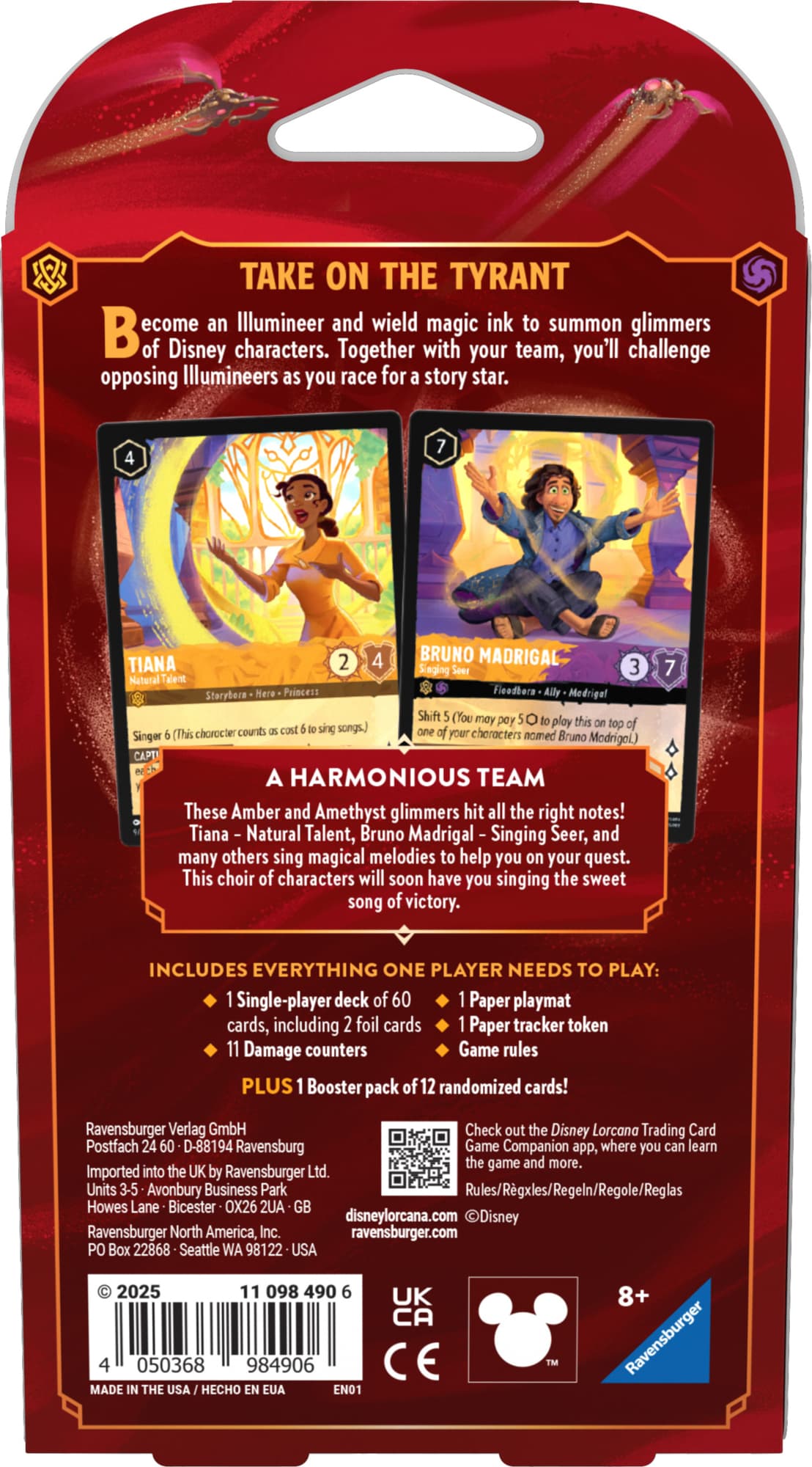 Disney Lorcana Reign of Jafar keräilykorttipakka (Set 8) - Gigantti