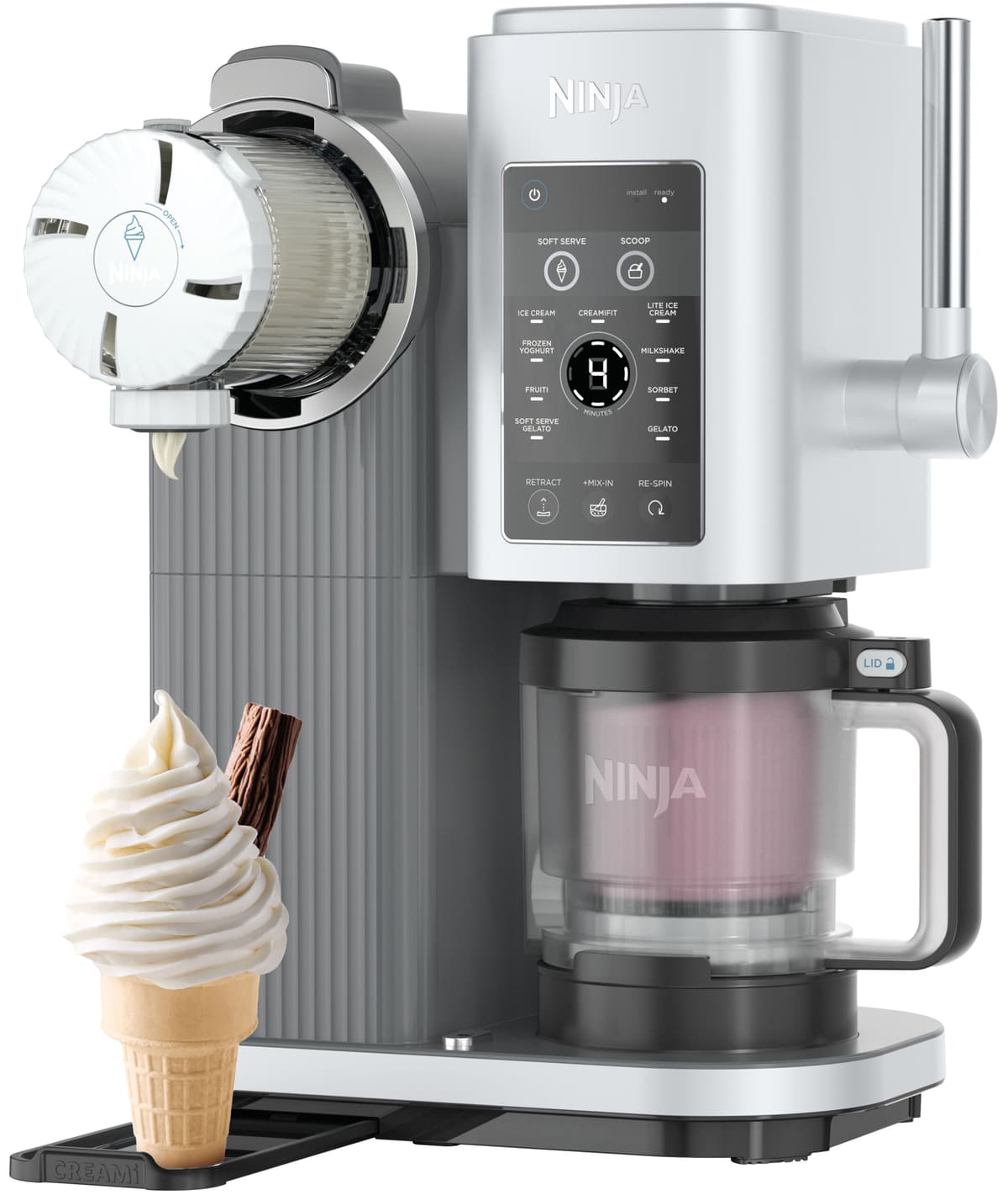 Ninja Swirl by CREAMi glassmaskin NC701EU (platinumsilver) - Elgiganten ...