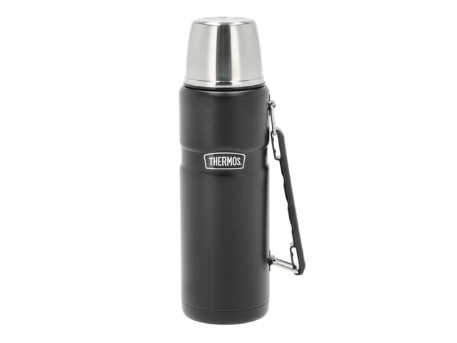 Thermos Stainless King Vacuum flask 1.2 liter Black - Elgiganten ...