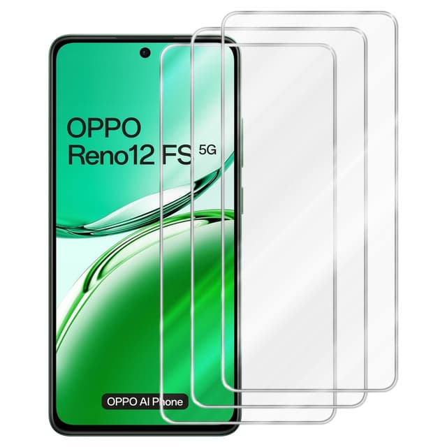 Oppo Reno 12 FS 3x Skyddsglas Skyddsfilm Skärmskydd - Elgiganten ...