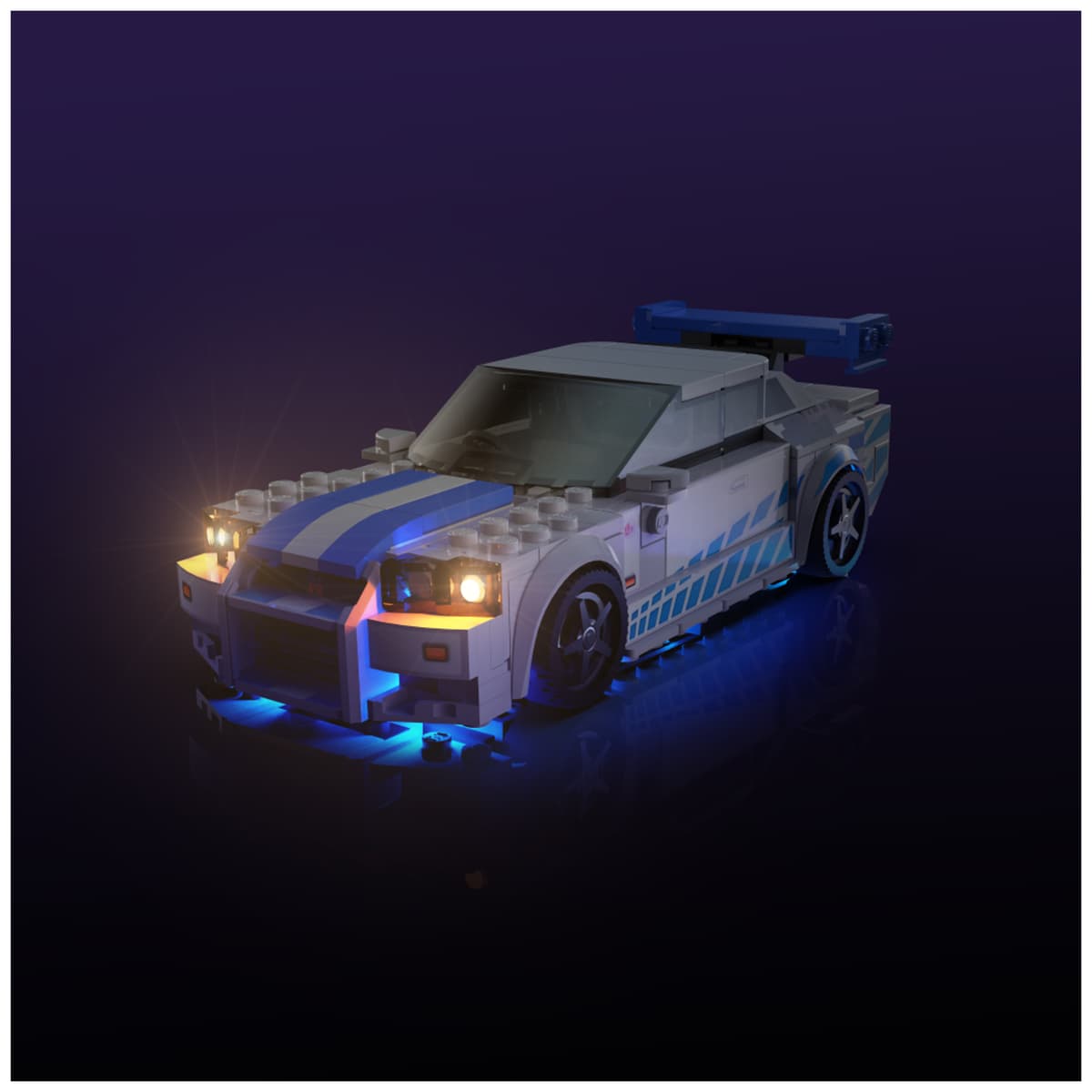 Light My Bricks™ 2 Fast 2 Furious Nissan Skyline GT-R belysningsset ...