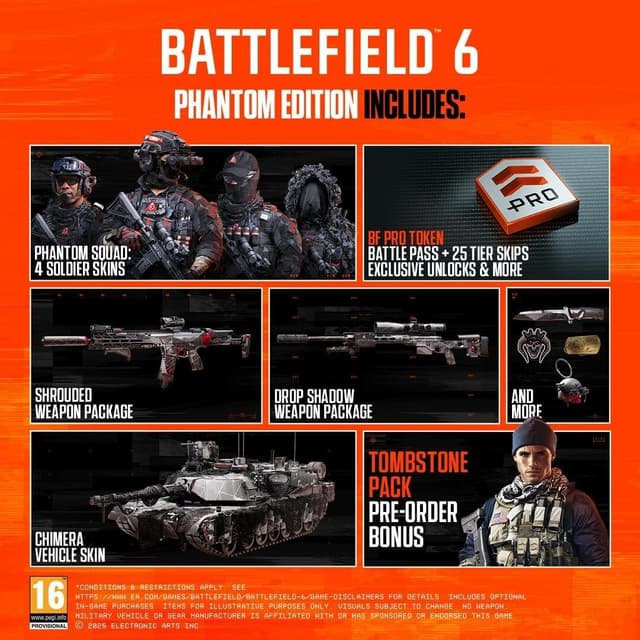 Battlefield 6 - Phantom Edition (Xbox Series X) - Elkjøp