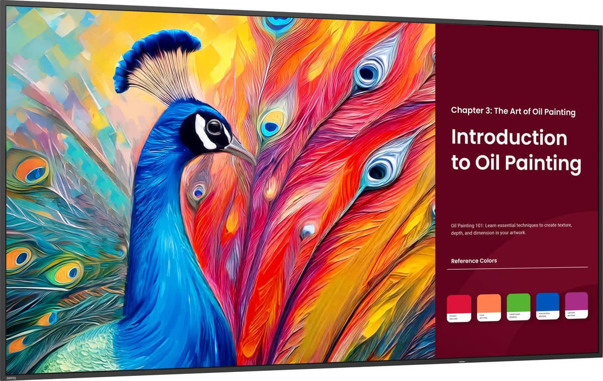 BenQ Board Master RM7504 interaktiv skärm - Elgiganten - Elgiganten