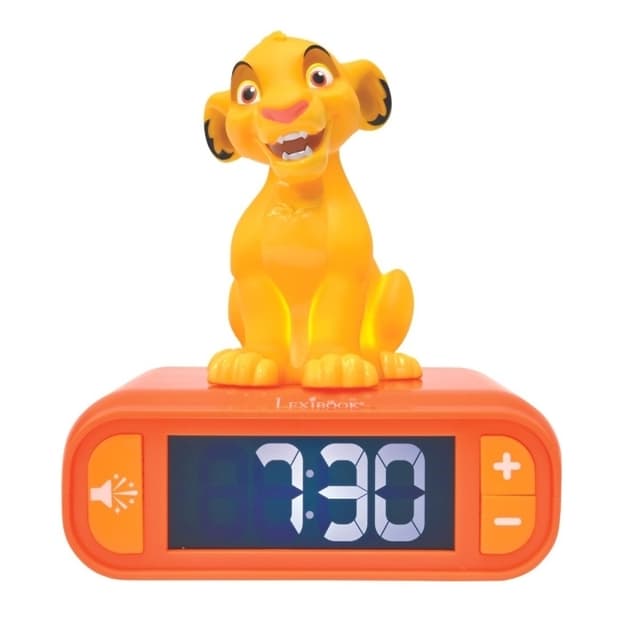 Lexibook Simba Night light-vækkeur med lyde (RL800AN) | Elgiganten