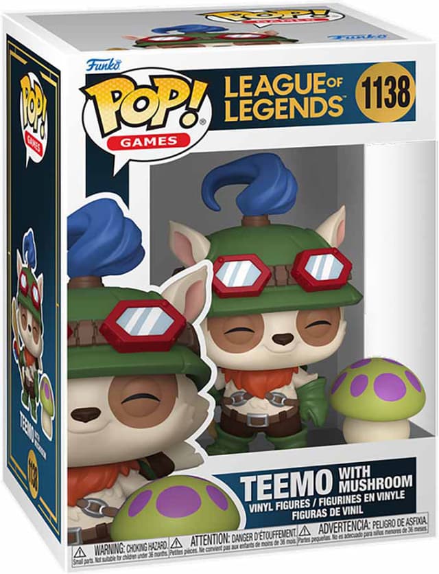 Funko League of Legends actionfigur (Teemo med svamp) - Elgiganten