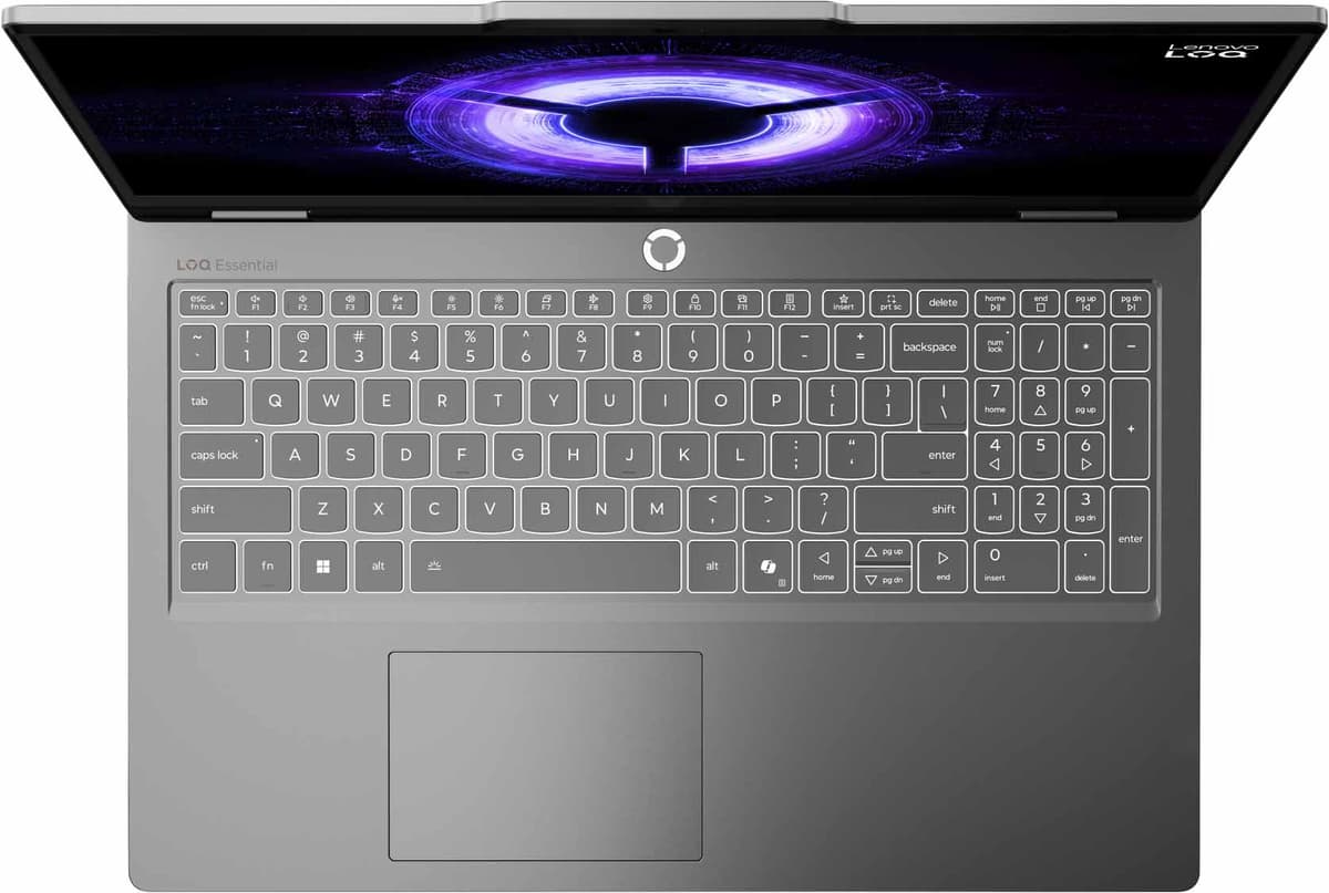 Lenovo LOQE i5-13450HX/16GB/512/RTX5050 15,6" bærbar gaming-PC (Grey ...