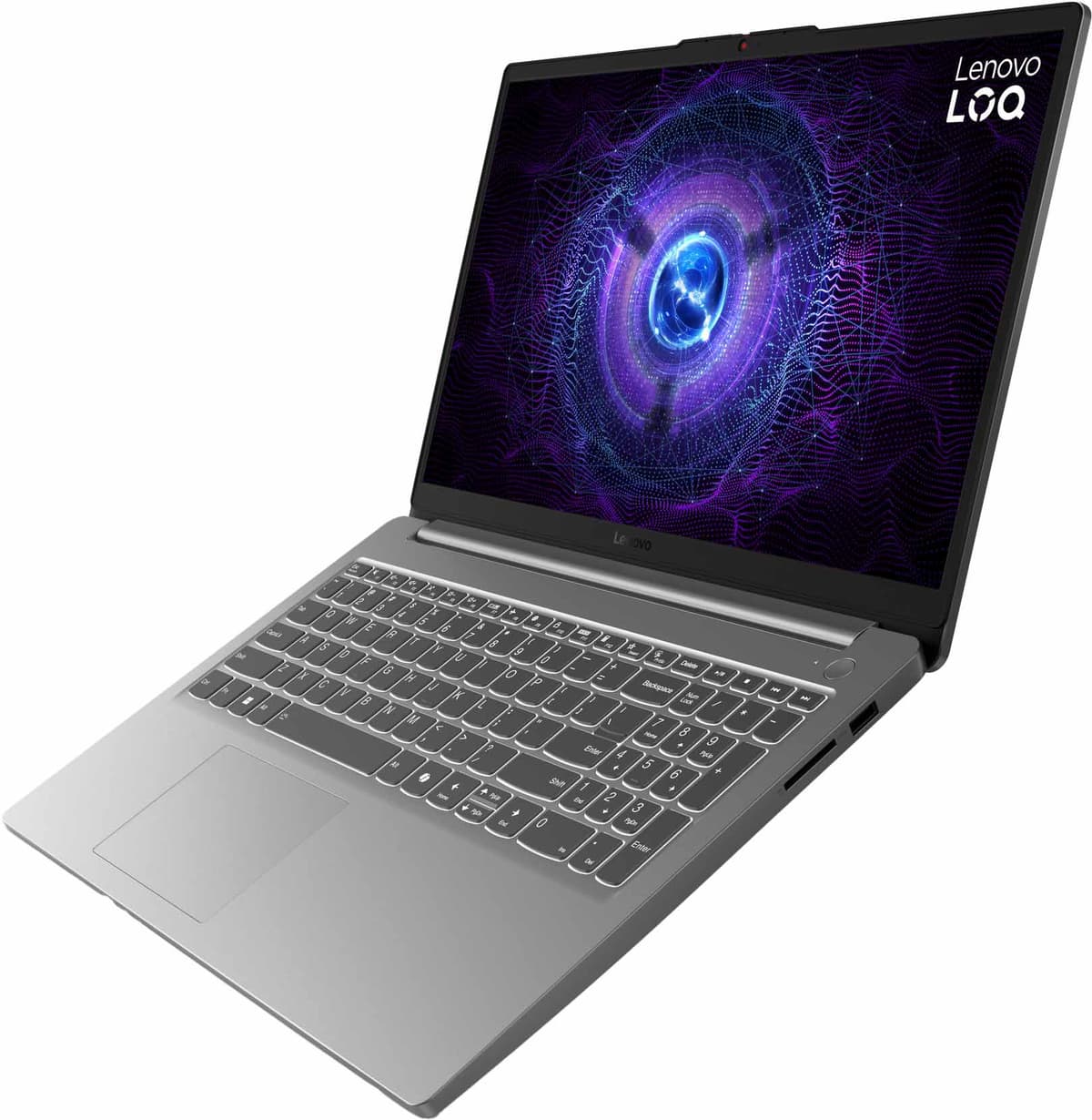 Lenovo LOQE i5-12450HX/16GB/512/RTX3050 15,6" bærbar gaming-PC (Grey ...