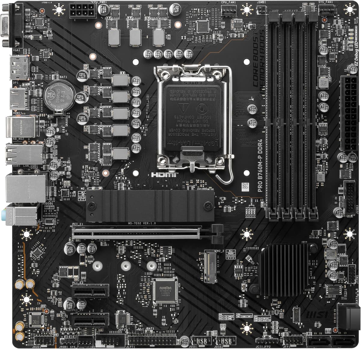 MSI PRO B760M-P DDR4 emolevy - Gigantti