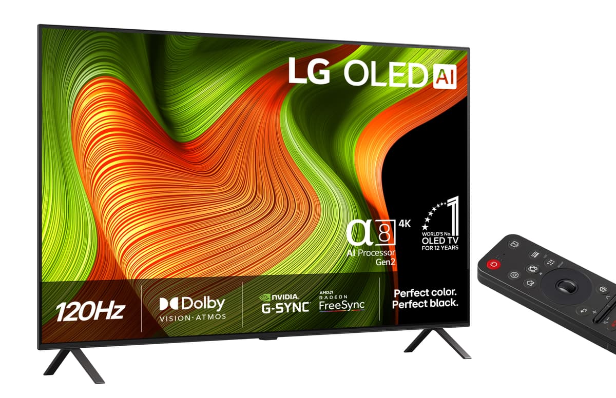 LG 55" B5 4K OLED TV (2025) - Elkjøp