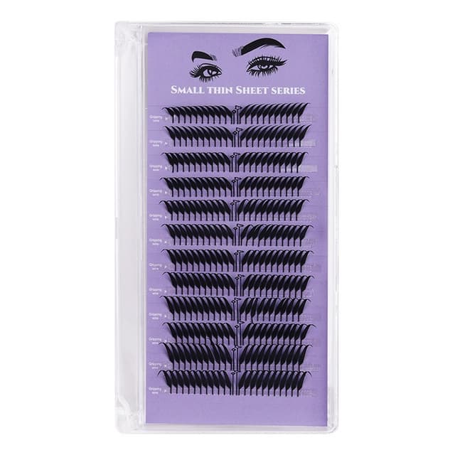 0.04mm Ultratynn Flat Eyelash Extensions for Manga Lashes - Elkjøp