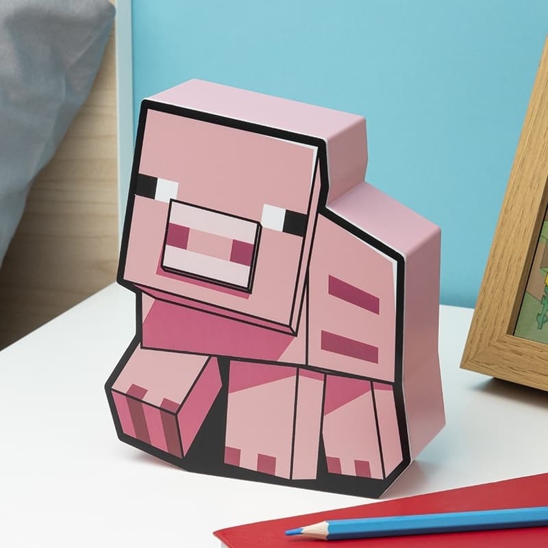 Paladone Minecraft - Pig Box Light - Elkjøp