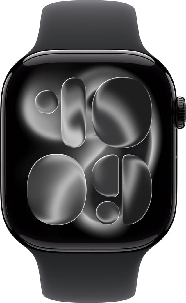 Apple Watch S11 46mm CEL (Jet Black Aluminium/Black Sport Band) M/L ...