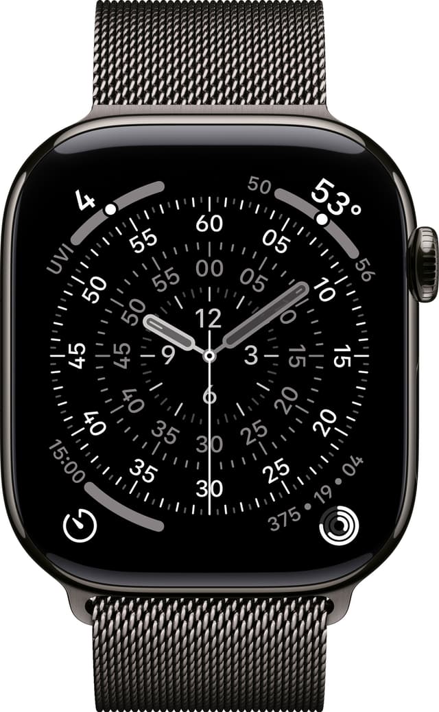 Apple Watch S11 46mm CEL (Slate Titanium/Slate Milanese Loop) M/L ...