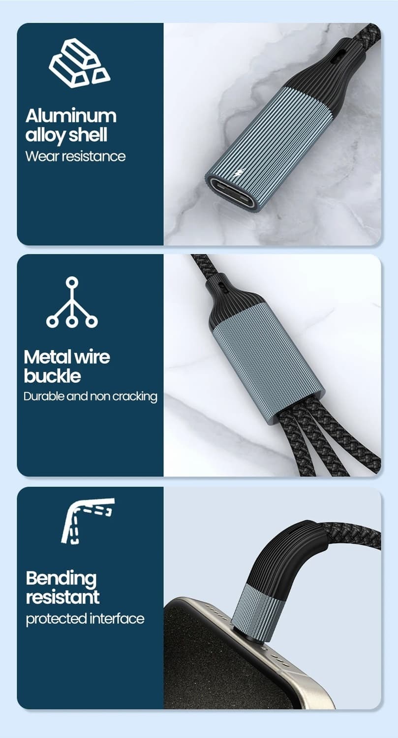 NÖRDIC USB Splitter USB-A til 3xUSB-C - Elkjøp | Elkjøp