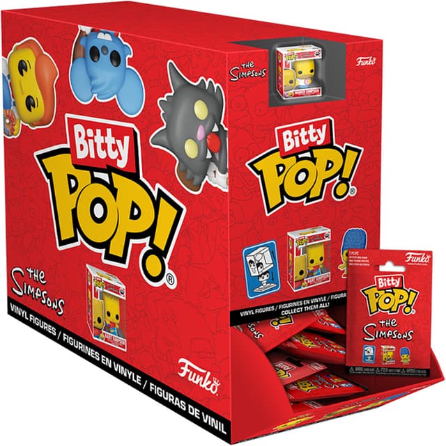 Funko Bitty POP Singles Simpsons Blind Box actionfigur - Elkjøp