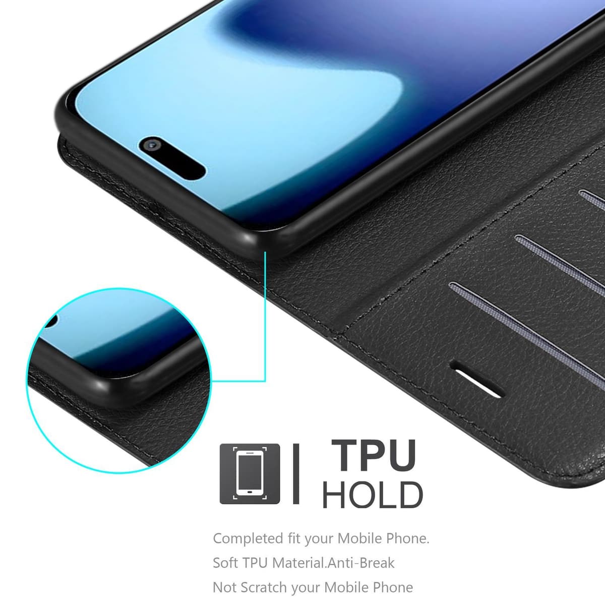 iPhone 17 Suojakotelo Suojakuori (Musta) - Gigantti verkkokauppa