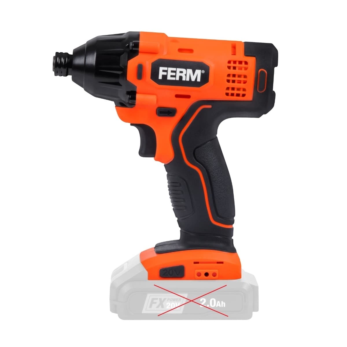 FERM - AX-Power - CDM1165 - Wireless Impact driver - 20V - With 10 ...