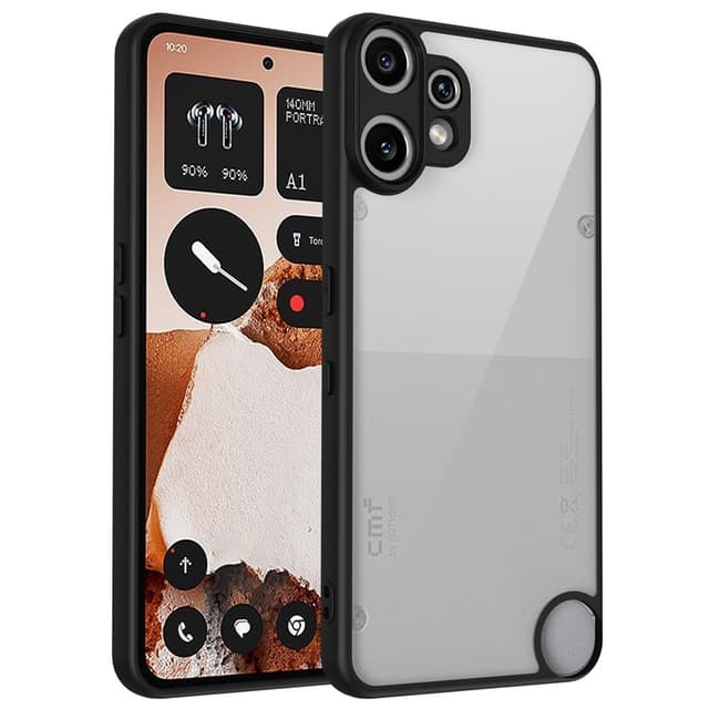 SKALO Nothing CMF Phone 2 Pro Matte Skin Touch Hybrid Skal - Svart ...